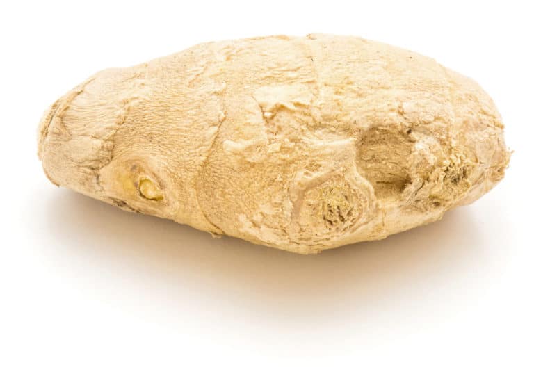 What are the different types of fresh ginger?