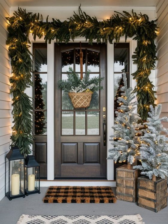 25 Impressive Christmas Door Decorations to Welcome Your Guests This ...