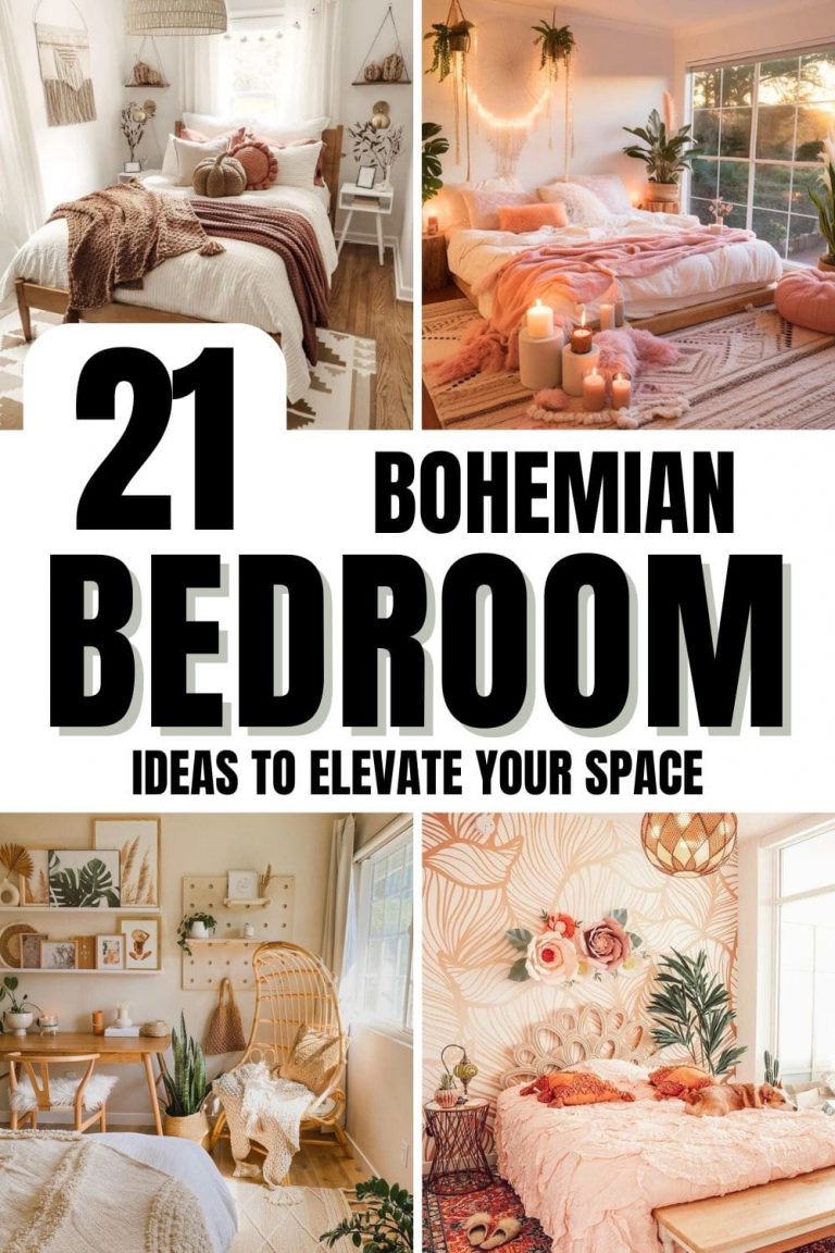 21 Stunning Bohemian Bedroom Design Ideas to Transform Your Indoor Space