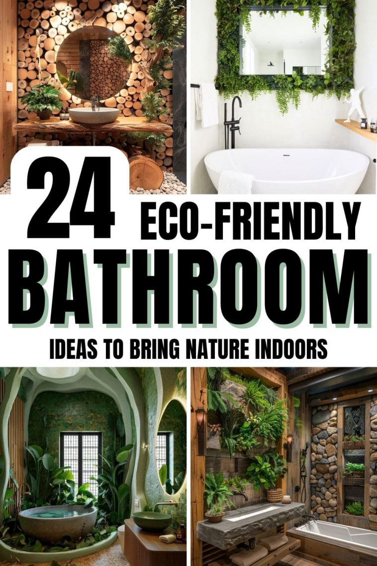 24 Eco-Friendly Bathroom Design Ideas to Transform Your Space into a ...
