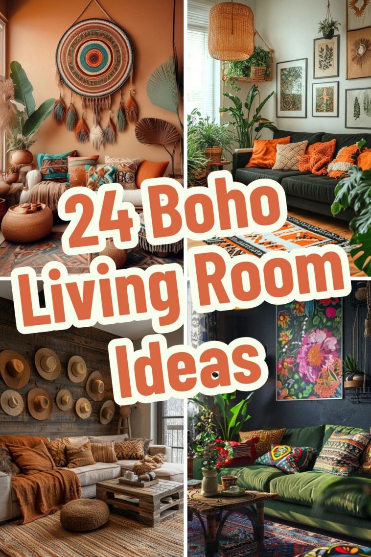 24 Gorgeous Boho Living Room Ideas to Transform Your Home with Style