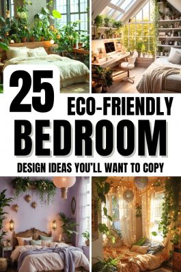 25 Stunning Eco-Friendly Bedroom Ideas You'll Instantly Love & Want to Copy