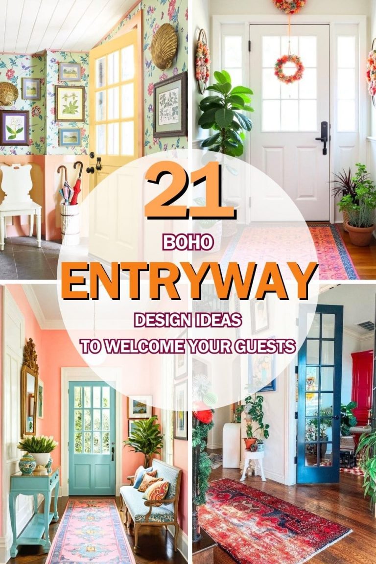 20+ Stunning Boho Entryway Designs to Welcome Your Guests in Style