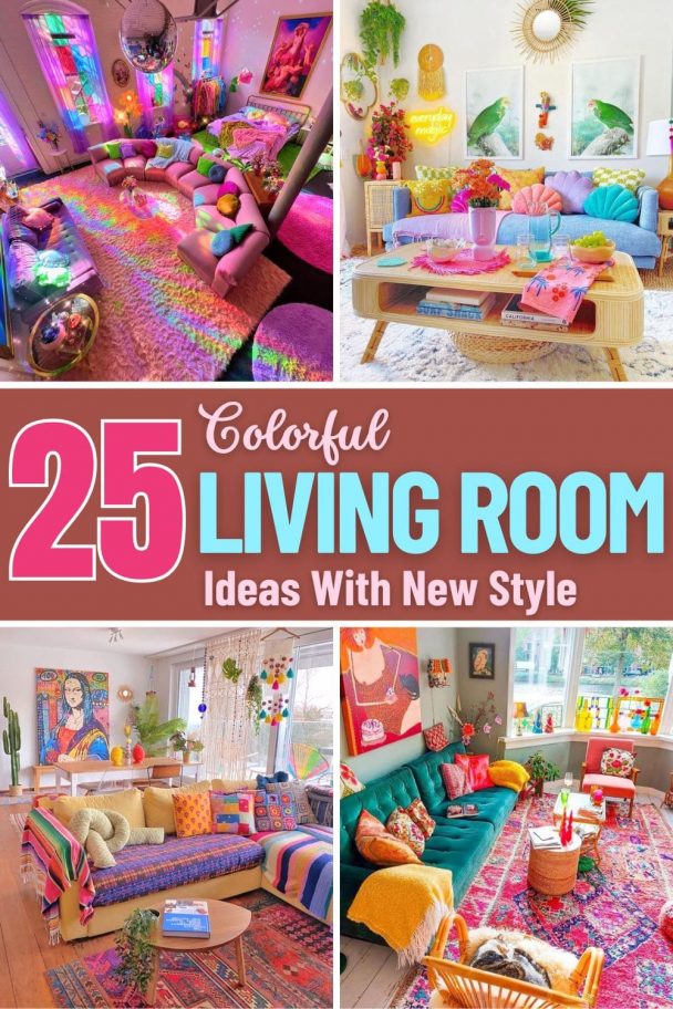 Top 25 Vibrant Living Room Design Ideas to Brighten Up Your Space