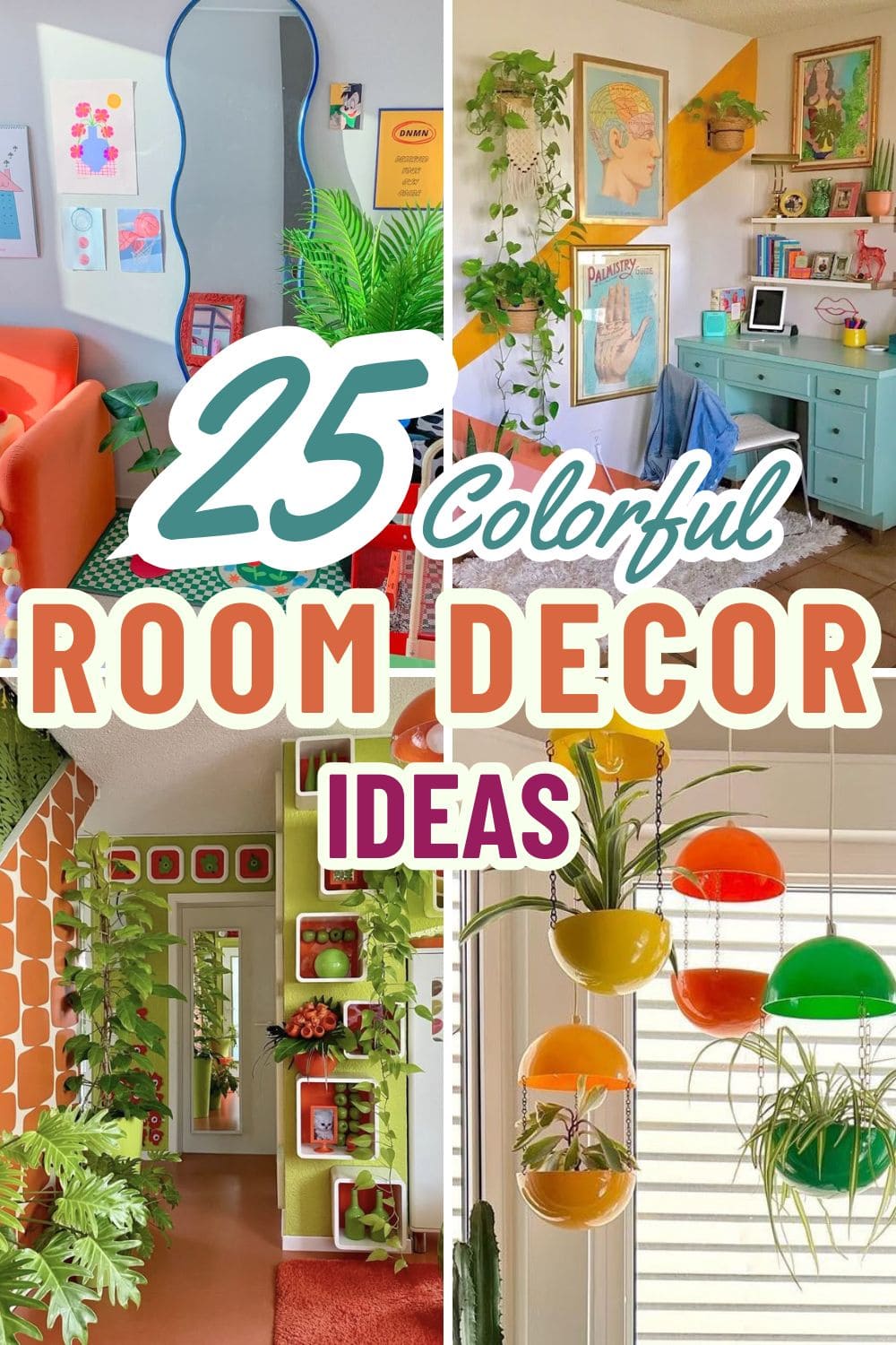 25 Stunning Colorful Room Decor Ideas for Energetic Living