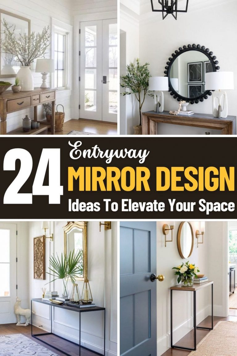 24 Stylish Mirror Entryway Decor Ideas to Instantly Elevate Your Space