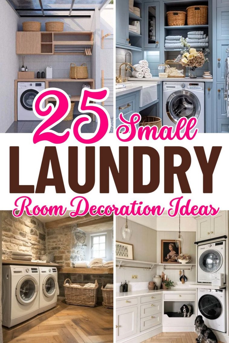 25 Brilliant Small Laundry Room Ideas to Elevate Style & Save Space ...