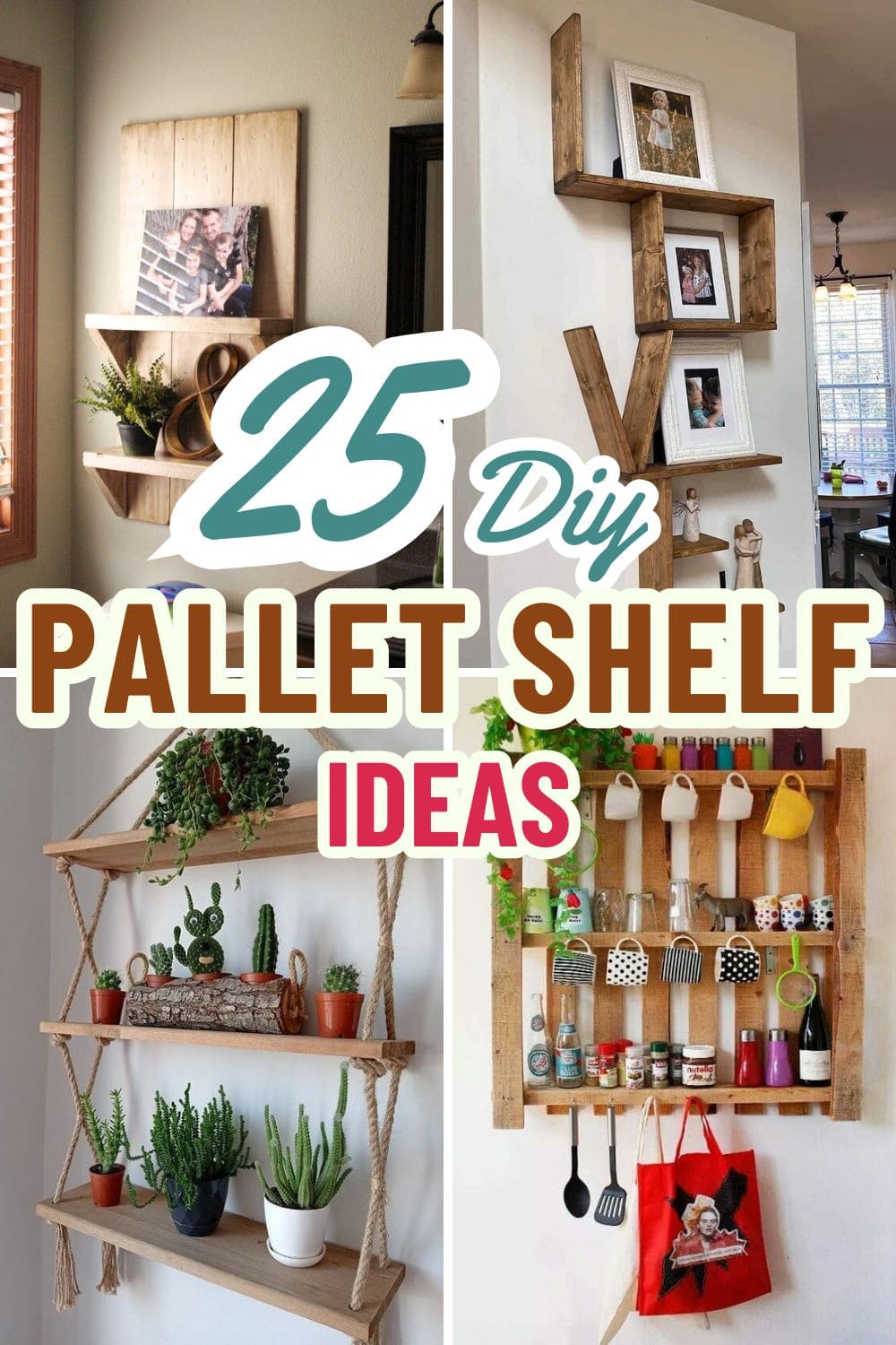 25 Creative Pallet Shelf Ideas to Breathe New Life Into Your Walls