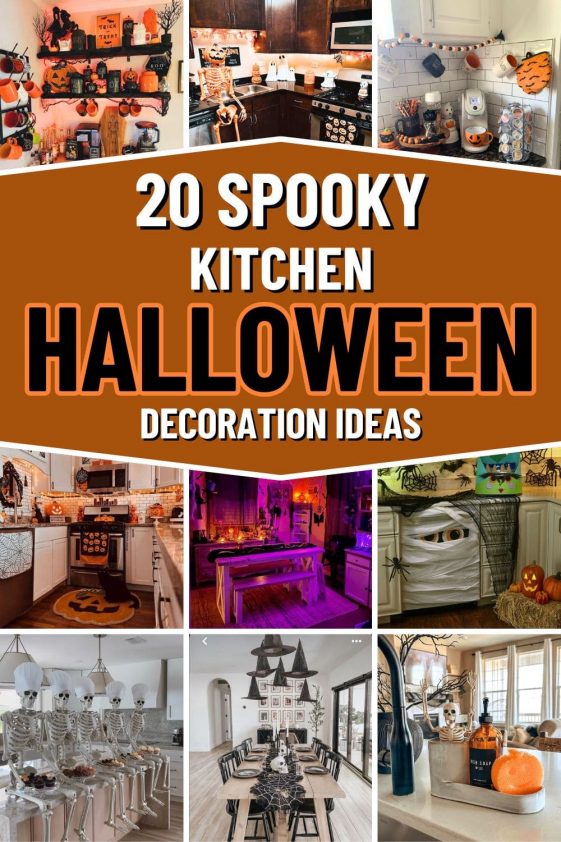 20 Spooky Halloween Kitchen Decor Ideas That Steal the Show