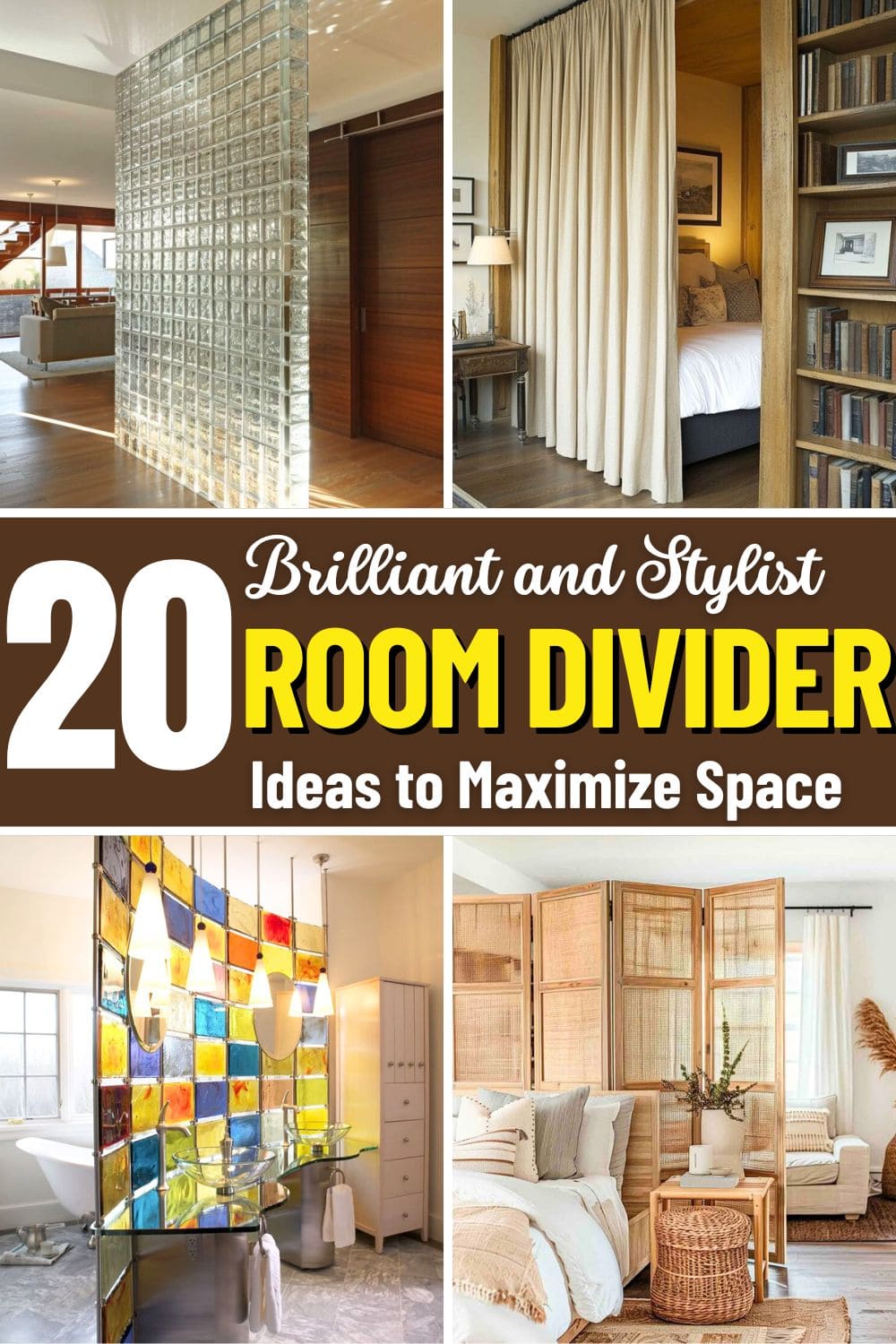 20 Room Divider Ideas That Maximize Space With Minimal Effort