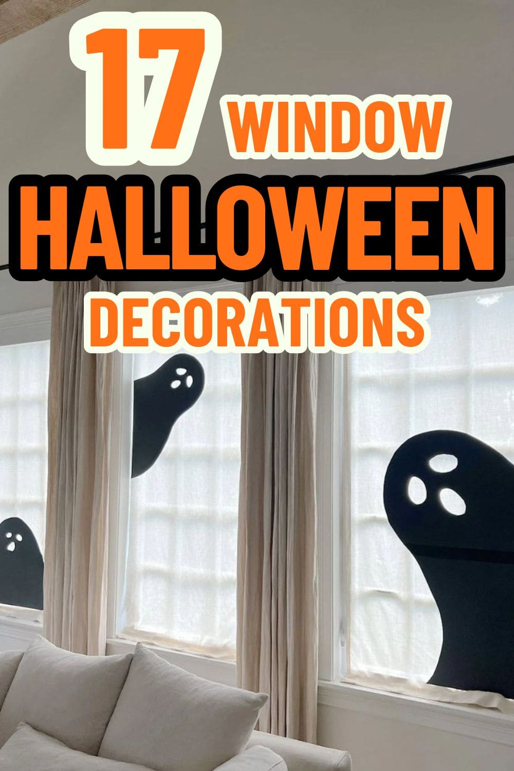 17 Spooktacular Halloween Window Ideas That Instantly Set the Mood