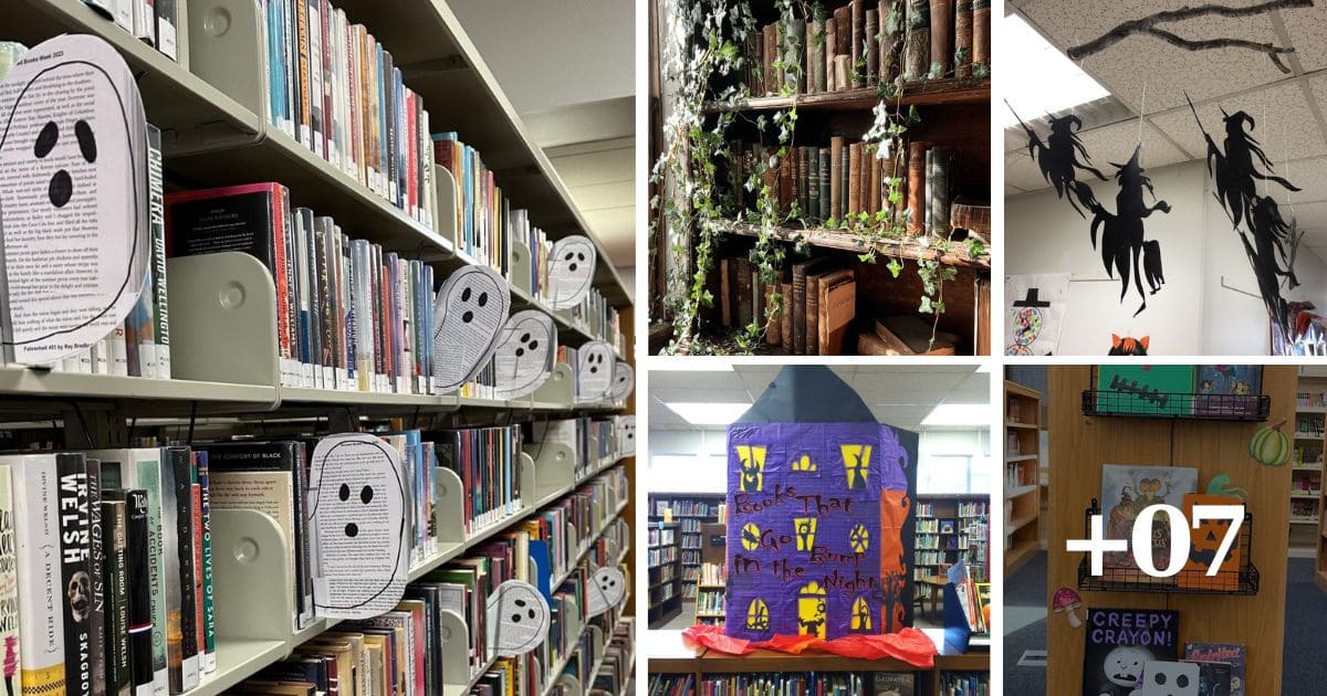 10+ Festive Halloween Library Decor Ideas That Spell Fun