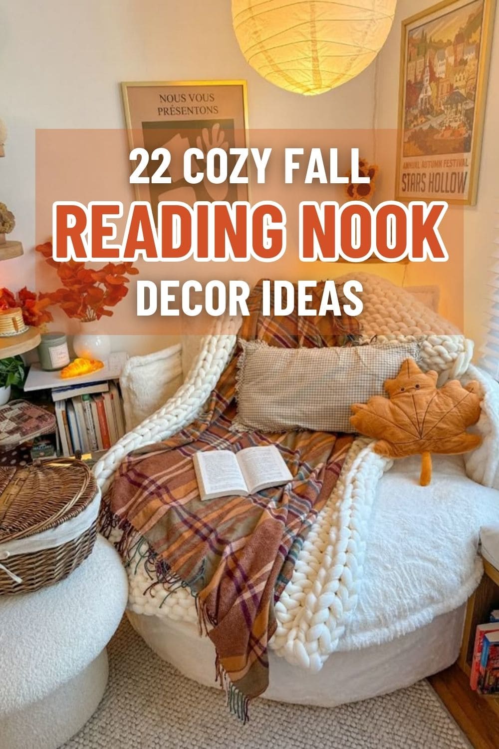 22 Fall Reading Nook Decor Ideas for the Perfect Autumn Escape