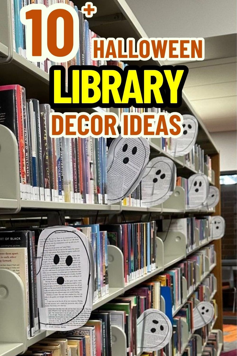 10+ Festive Halloween Library Decor Ideas That Spell Fun