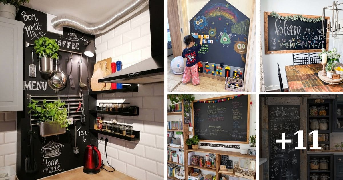 15 Brilliant Chalkboard Wall Ideas to Refresh Your Space