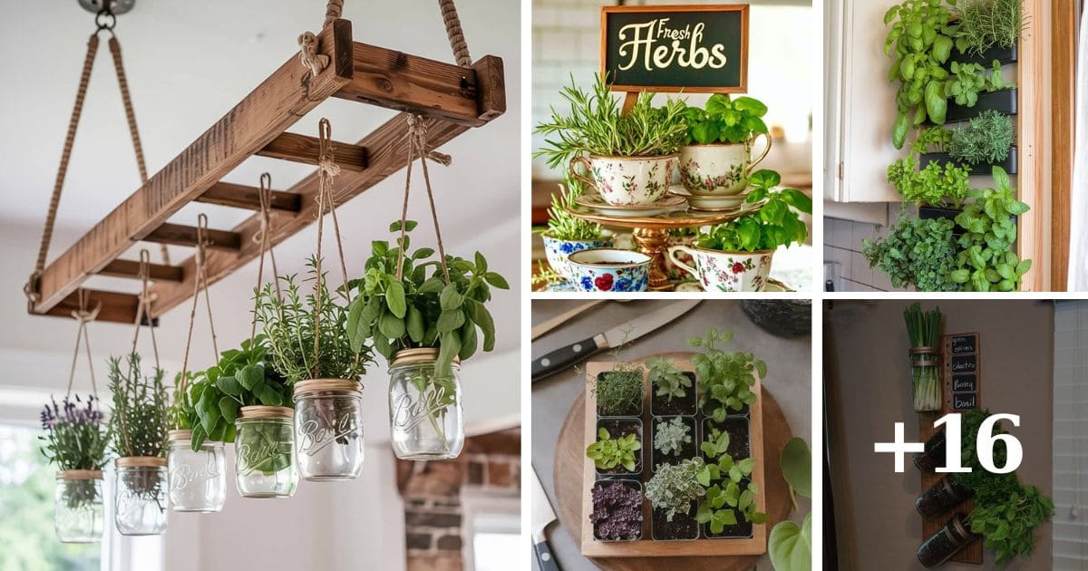20 Indoor Mini Herb Garden Ideas for Fresh Flavors at Home