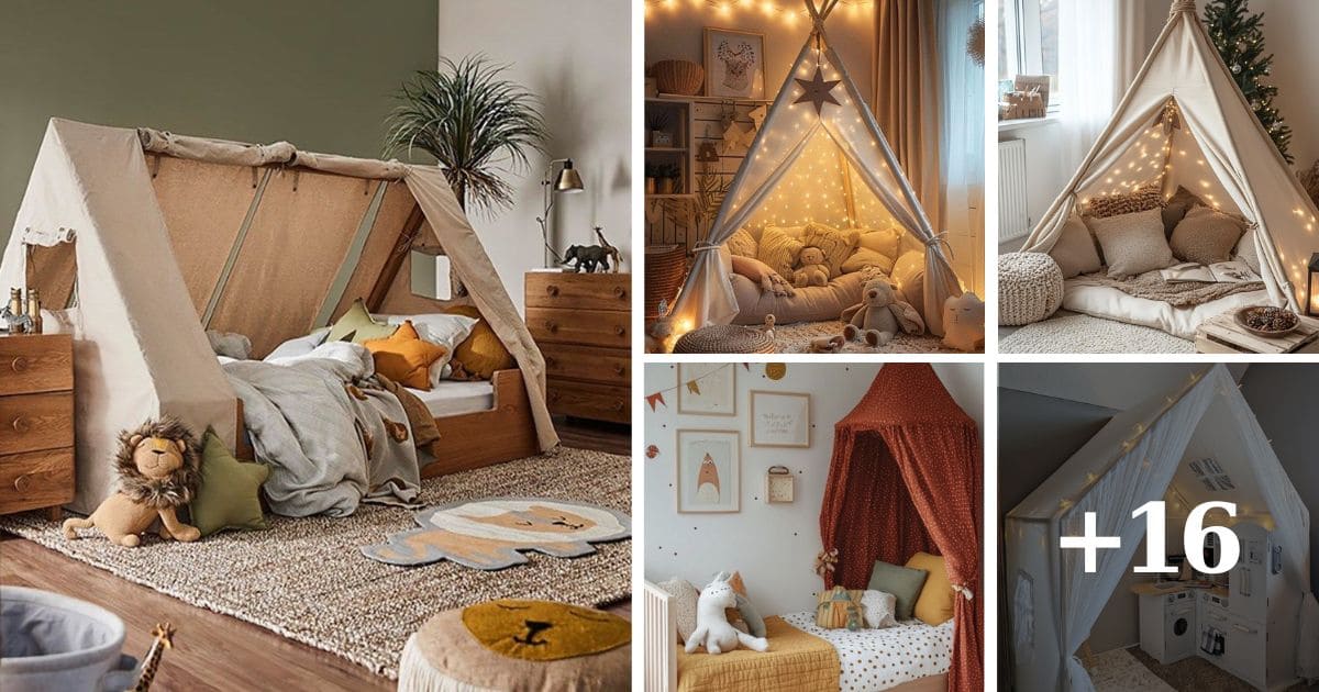 20 Magical Tent Bedroom Ideas for Kids and Adults Alike