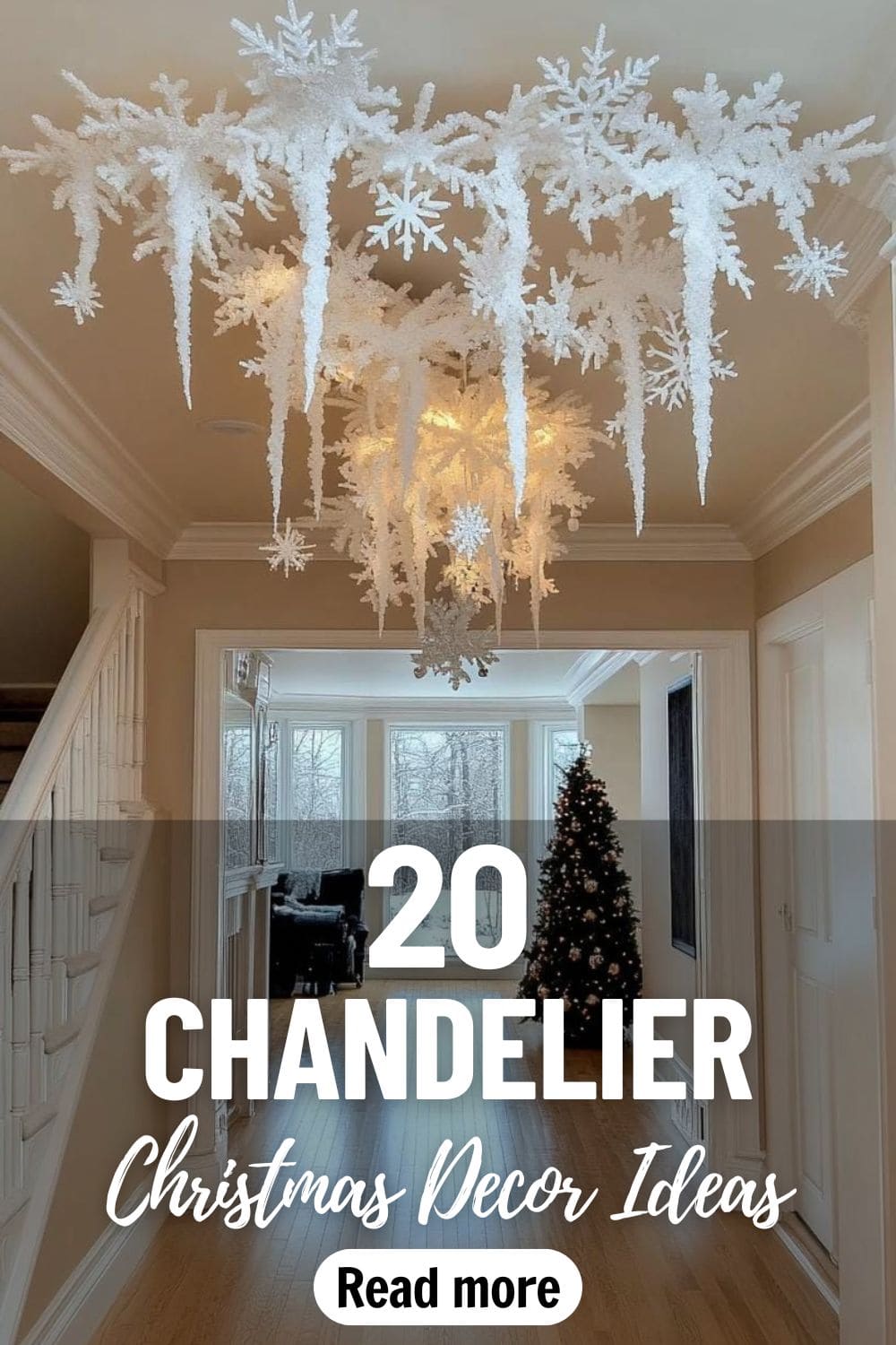 20 Magical Christmas Chandelier Decor Ideas to Light Up Your Holidays