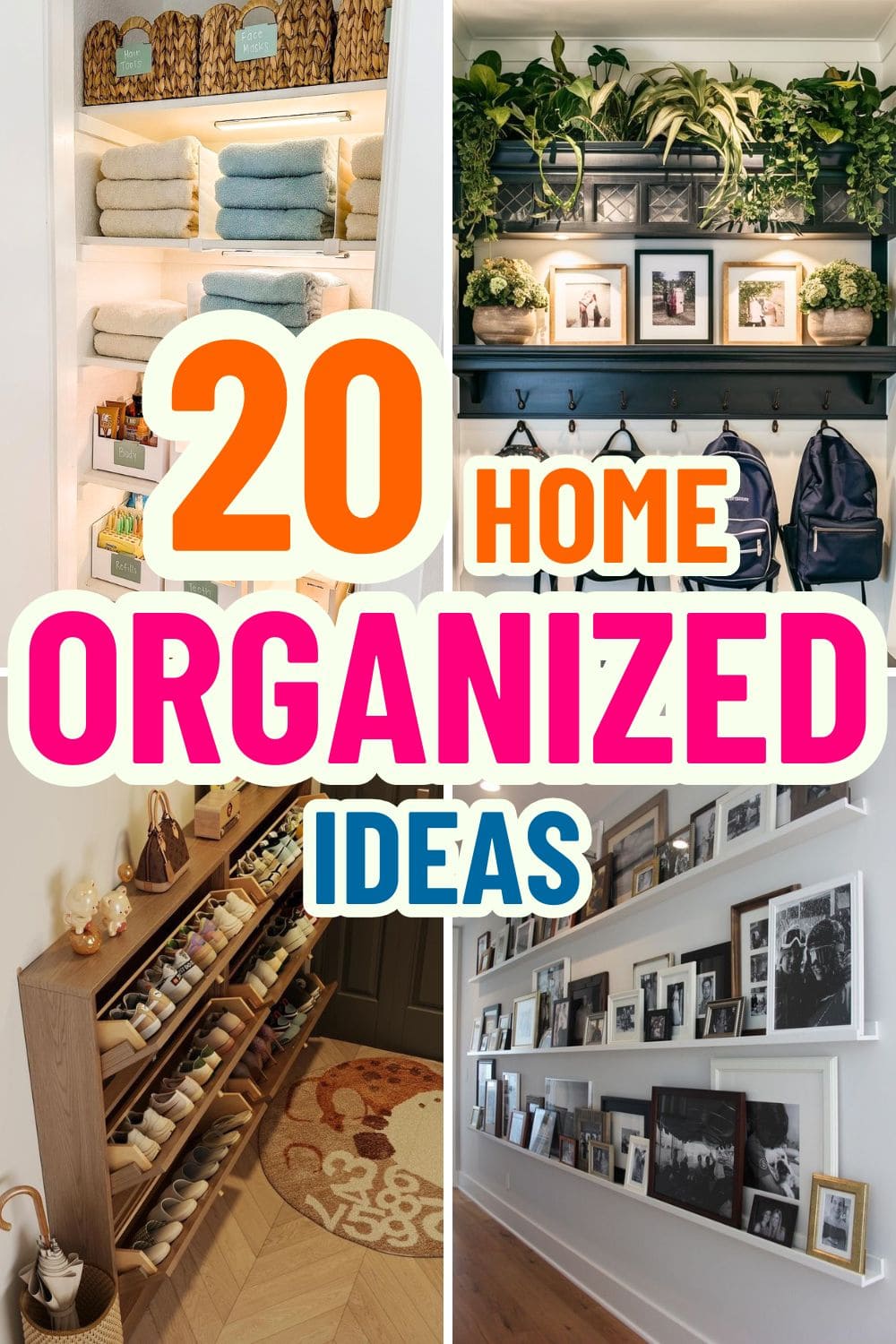 20 Inspiring Organized Home Ideas That Actually Work