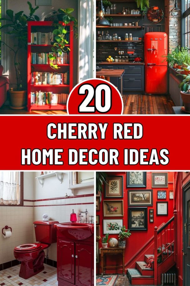 20 Bold Red Home Decor Ideas to Transform Your Space