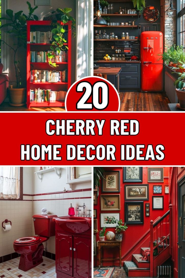 20 Bold Red Home Decor Ideas to Transform Your Space