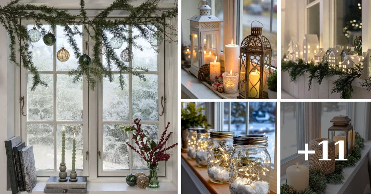 15 Winter Window Sill Decor Inspirations for a Magical Home