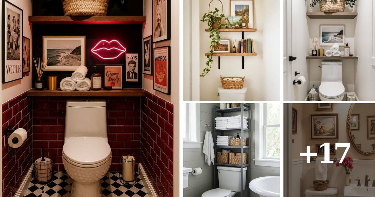 20 Back of Toilet Decor Ideas That Make a Big Difference