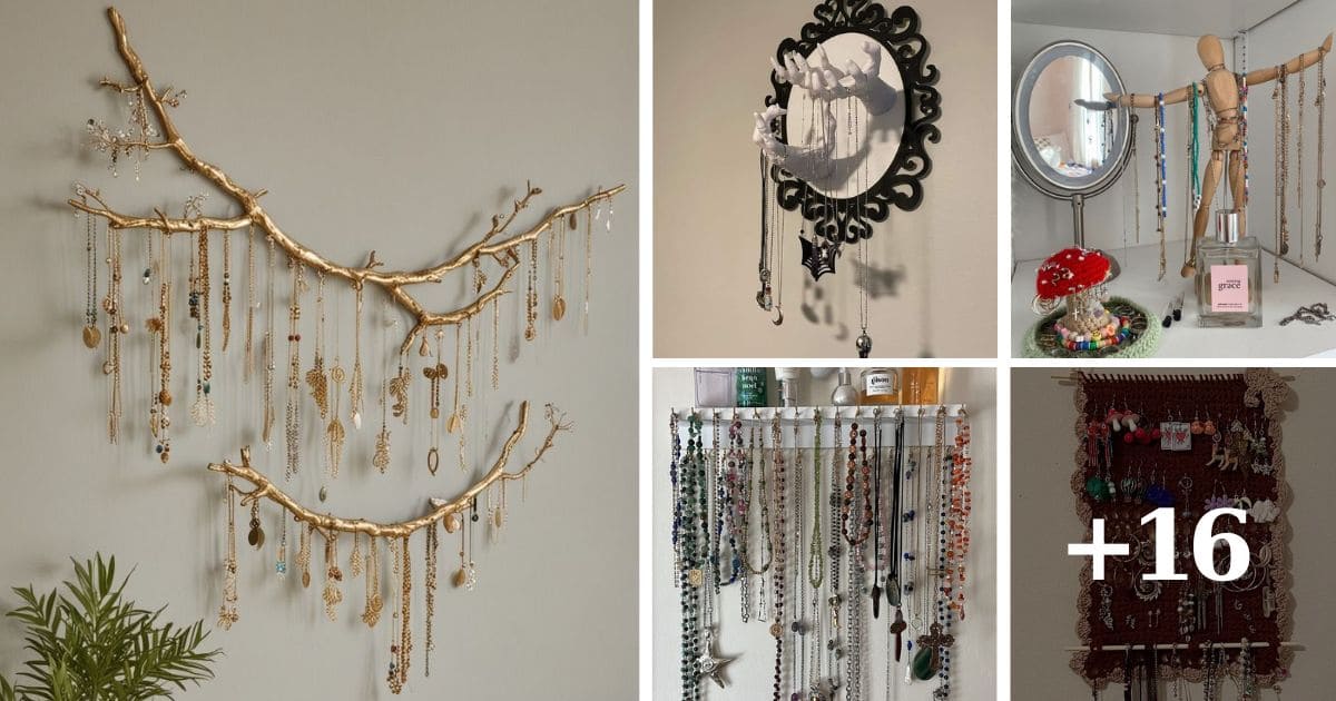 20 Creative Jewelry Display Ideas That Turn Organization Into Art