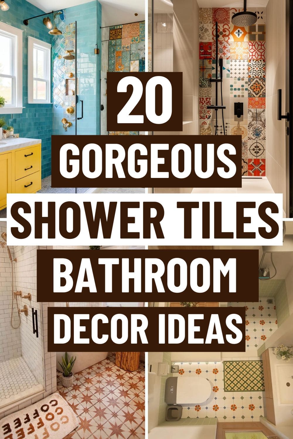 20 Gorgeous Shower Tile Ideas for a Chic Bathroom