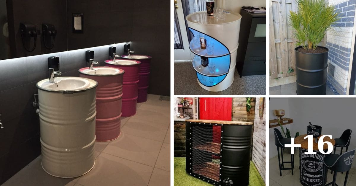 15 Upcycled Oil Drum Projects That Turn Trash into Trendy Decor
