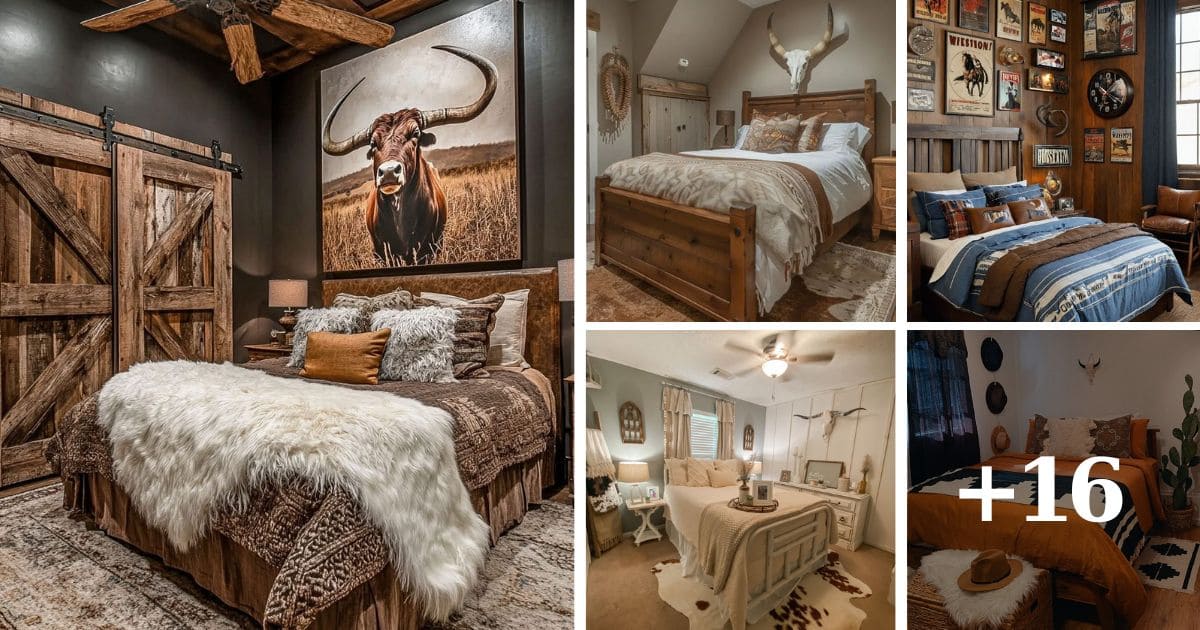 20 Western Bedroom Ideas for Effortless Rustic-Cowboy Charm