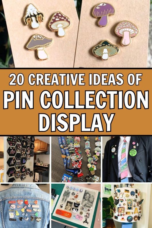 20 Unique Pin Display Ideas to Elevate Your Collection